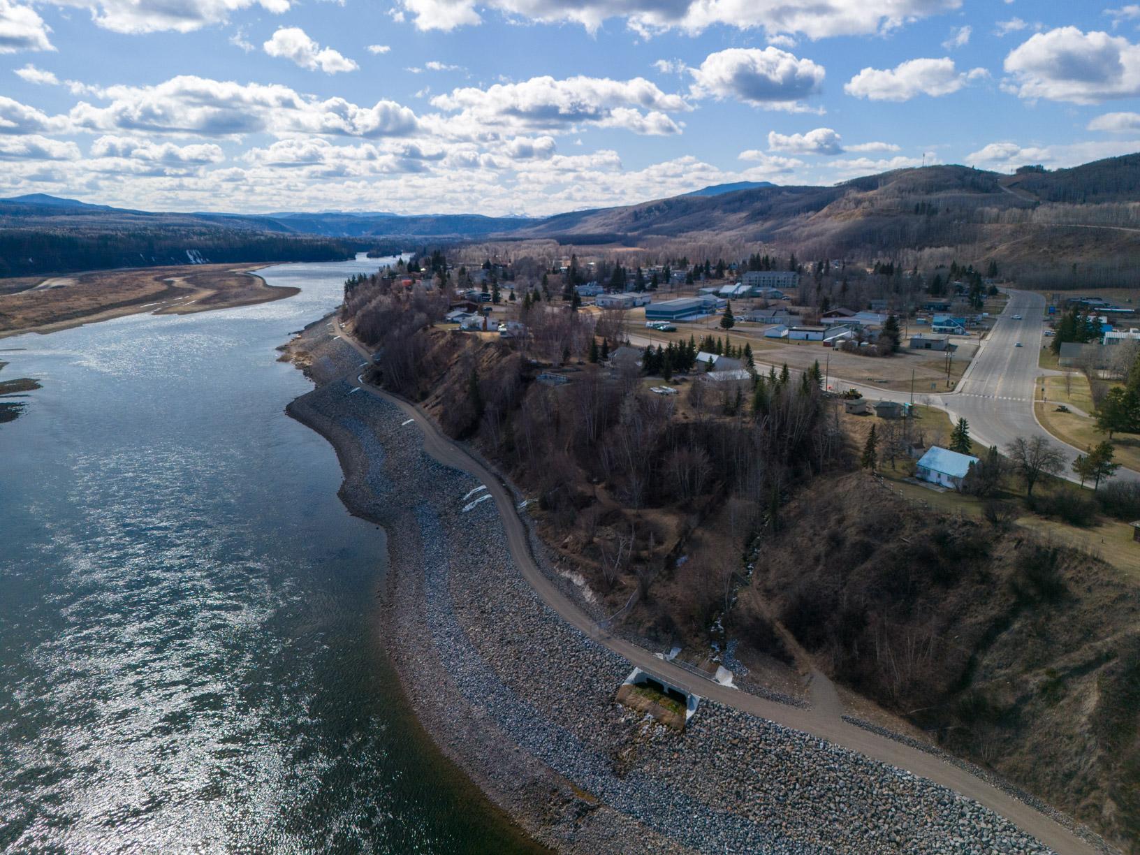 Hudson Hope shoreline berm | Site C